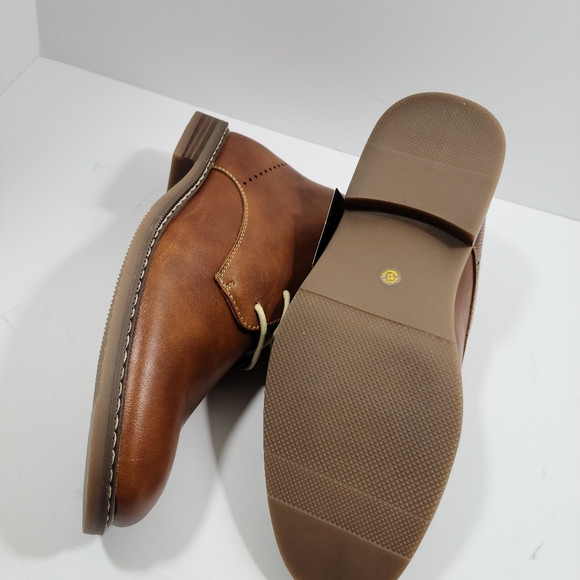 jf j.ferrar | Shoes | Jferrar Mens Gilbert Block Heel Chukka Boots Cogn ...